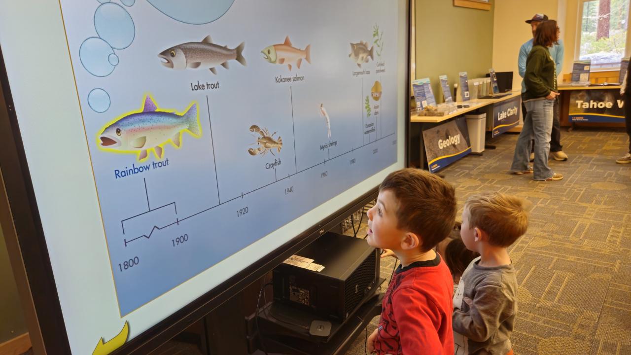 Self-Guided Tahoe Science Center Tour | Tahoe Environmental Research Center